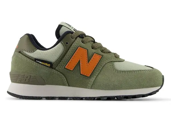NEW BALANCE 574 Sneakers - Dark Olivine/infield Clay