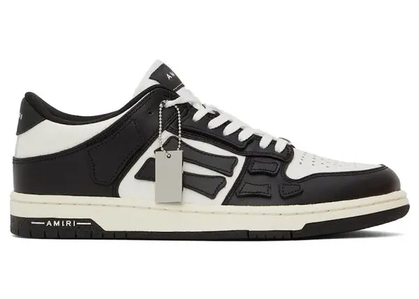 Amiri Skel Top Low Sneakers - White/black
