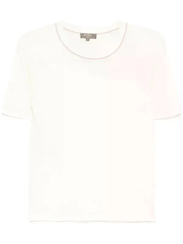 N.peal Round Neck T-shirt - Neutrals
