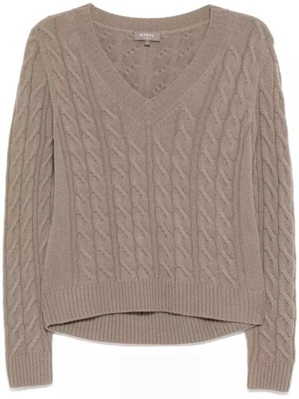 N.peal Frankie Jumper - Brown
