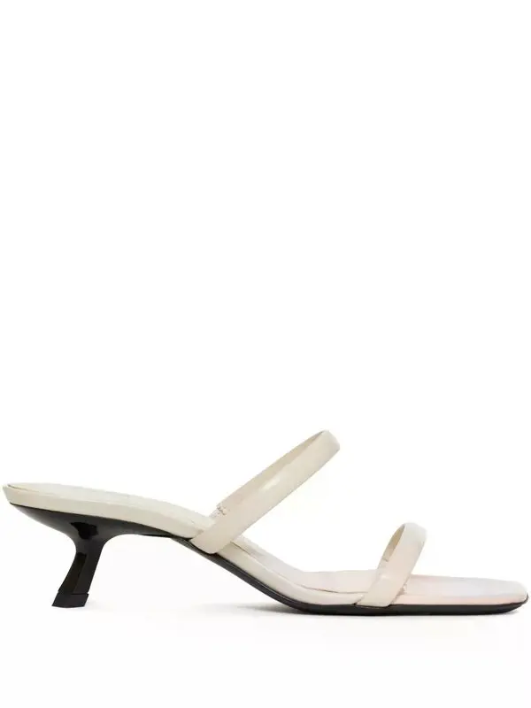 ANINE BING 48mm Hilda Sandals - White