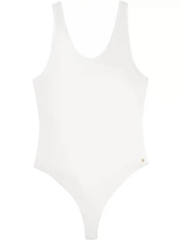 ANINE BING Ginny Bodysuit - White