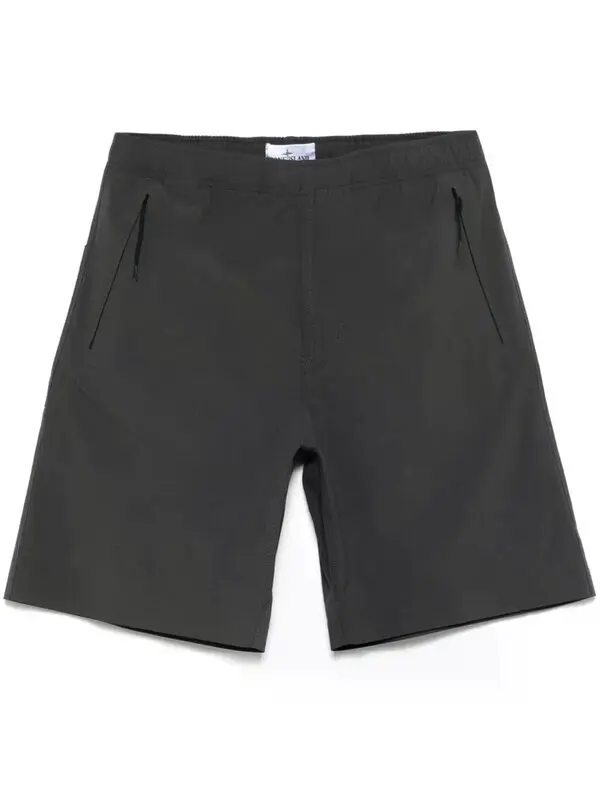 Stone Island Logo-embroidered Shorts