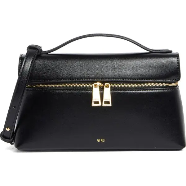 Jw Pei Thea Faux Leather Top Handle Bag - Black