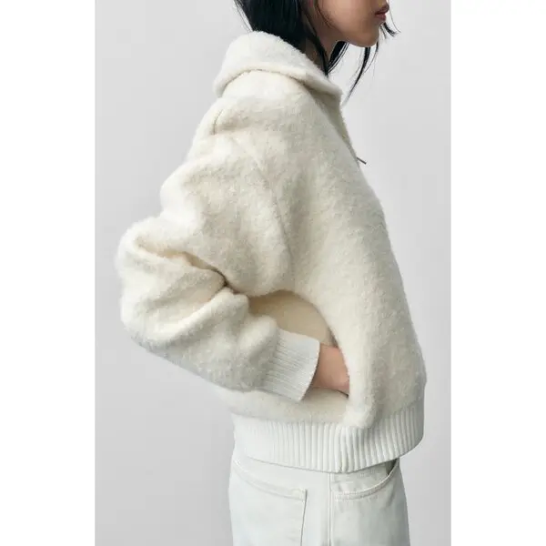 Mango Bouclé Jacket