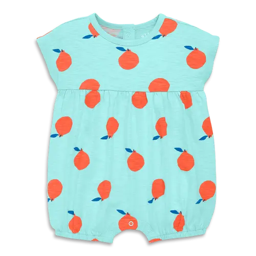 PRIMARY Baby Bubble Shortie - Mist Clementines