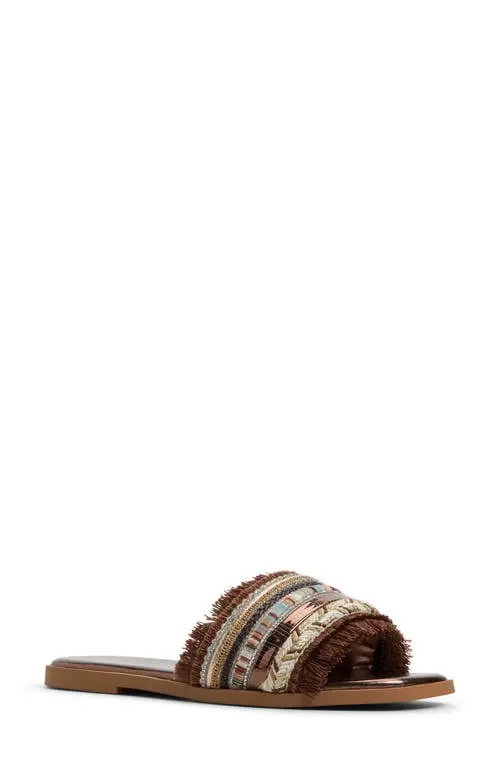 Aldo Coralya Slide Sandal - Brown