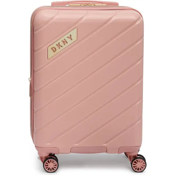 Dkny 21-inch Upright Suitcase - Peach Bloom