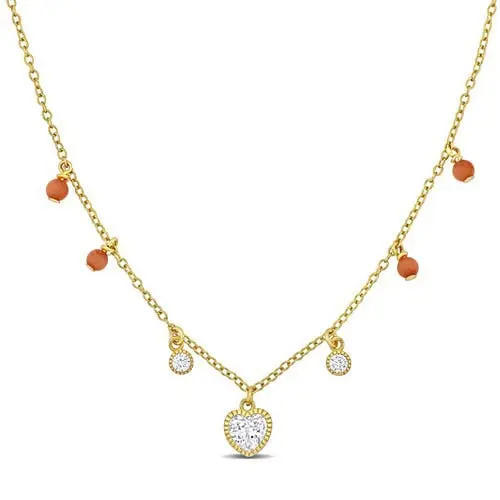 JULIANNA B. Sterling Silver Heart Necklace