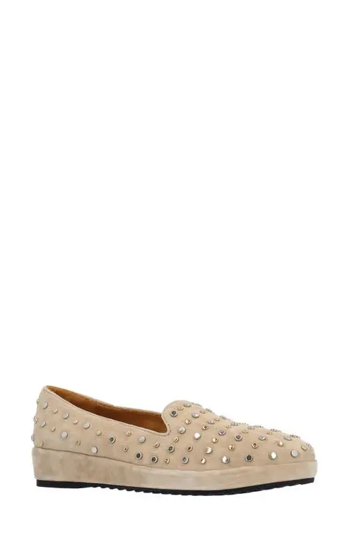 L'AMOUR DES PIEDS Cailene Studded Loafer - Taupe