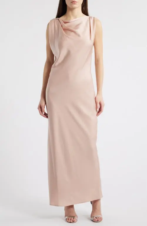 WAYF Katerina Draped Gown