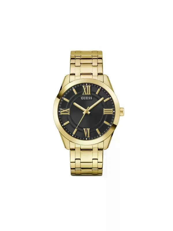 Guess Elliot Gents 44mm Bracelet Watch - Black