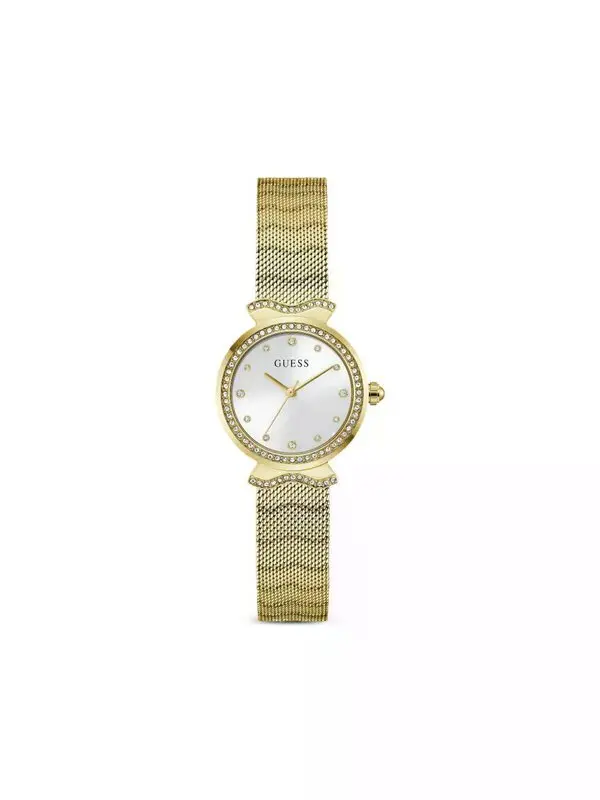 Guess Crystal-embellished 33mm Timepiece