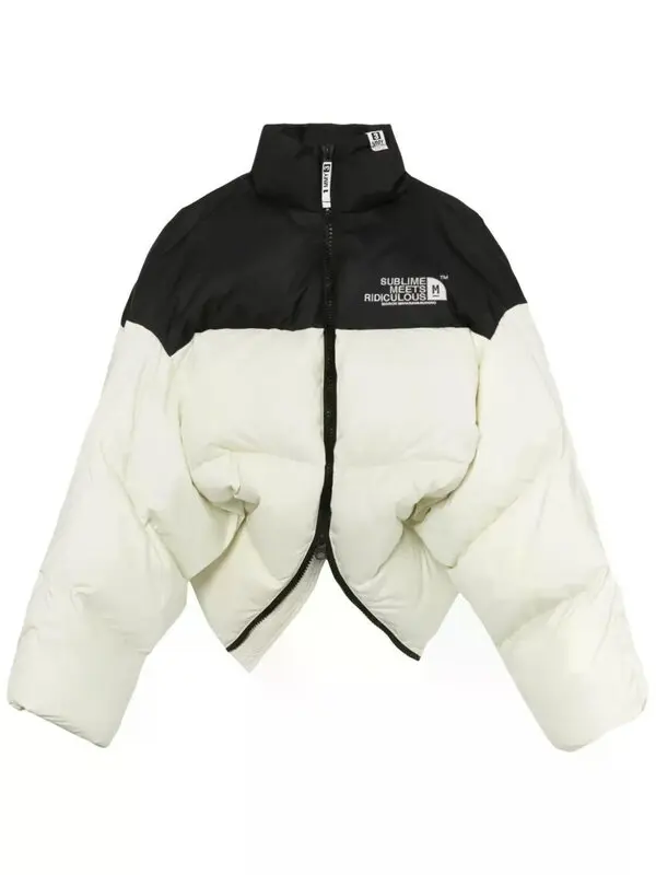 Mihara Yasuhiro Cropped Puffer Jacket - White
