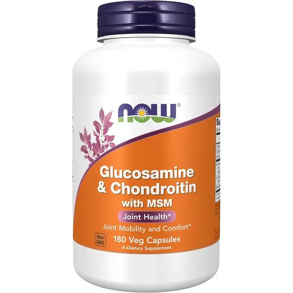 NOW FOODS Glucosamine And Condroitin W/msm