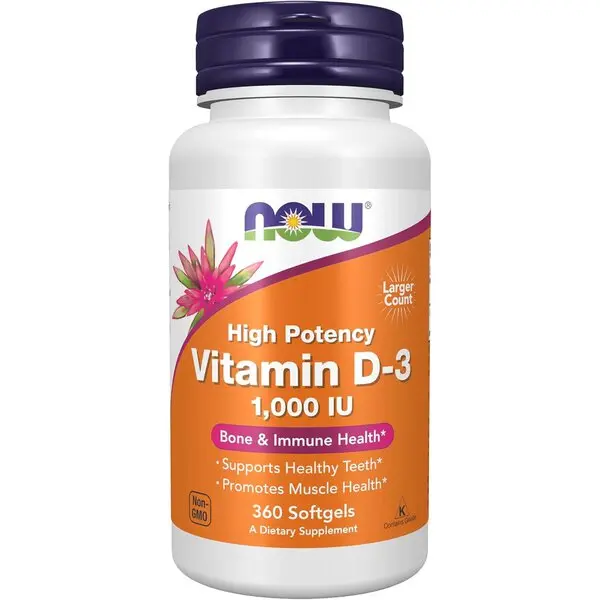 NOW FOODS Vit D-3 1000iu