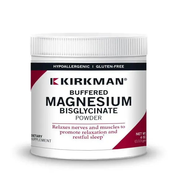 KIRKMAN PROFESSIONAL Buffered Magnesium Glycinate Powder Bio-max Series 113 Grams