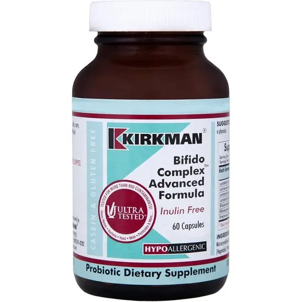 KIRKMAN PROFESSIONAL Bifido Complex Advanced Formula Capsules Hypoallergenic 60 Capsules