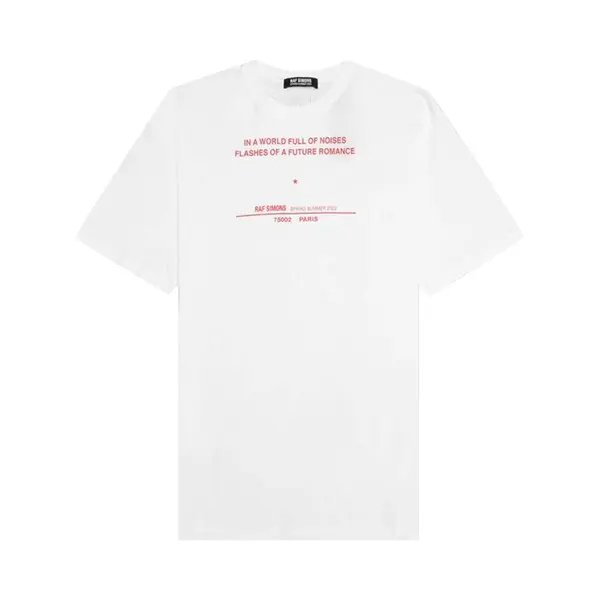 Raf Simons Tour T-shirt - White