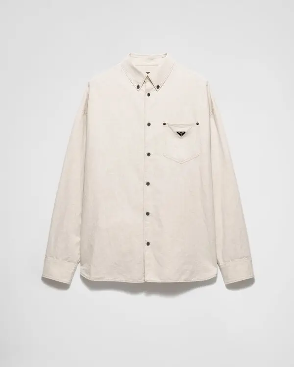 Prada Chambray Shirt - Natural