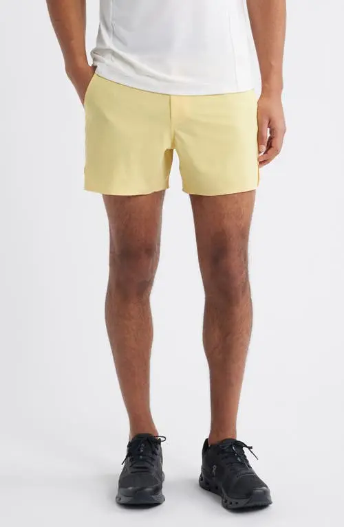 Ten Thousand Interval Lined 5-inch Training Shorts - Dusky Citron