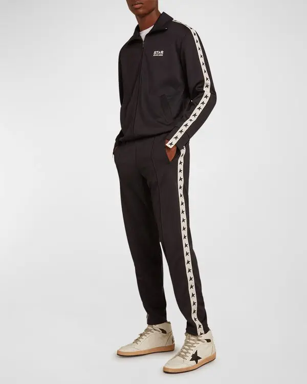 Golden Goose Denis Track Jacket With Star Taping