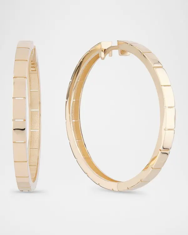 Lana Jewelry 14k Gold Hoop Earrings