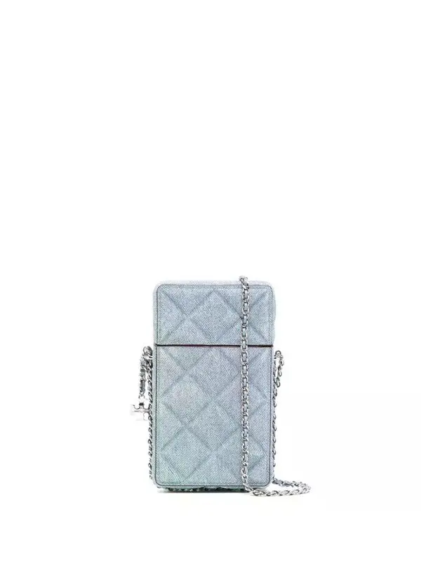 Tory Burch Fleming Phone Crossbody Bag - Blue