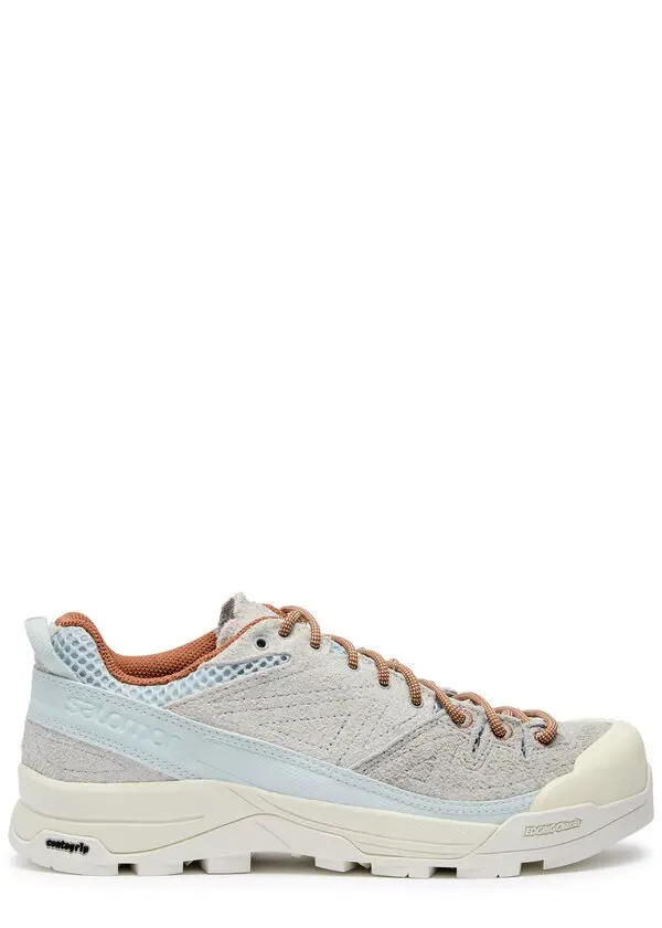 SALOMON X-alp Panelled Mesh Sneakers - Grey