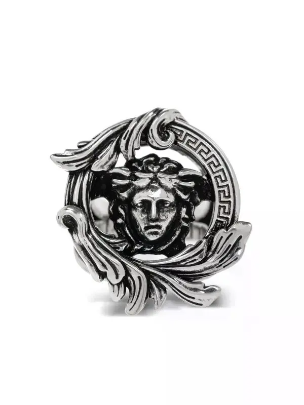 Versace Medusa Barocco Ring - Silver