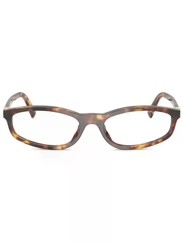 Miu Miu Oval Frame Glasses