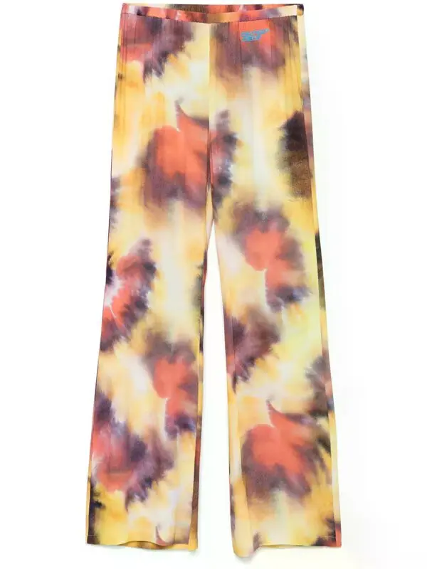 Patrizia Pepe Rubberised-logo Trousers