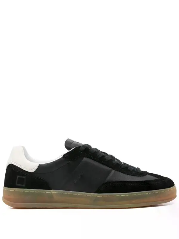 D.a.t.e. Leather Sneakers - Black