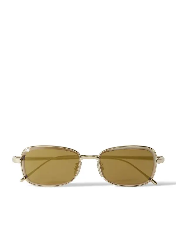 Loewe Square-frame Sunglasses - Gold