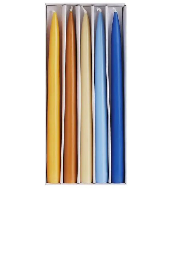 MAISON BALZAC The Port Lligat Candle Set In Blue