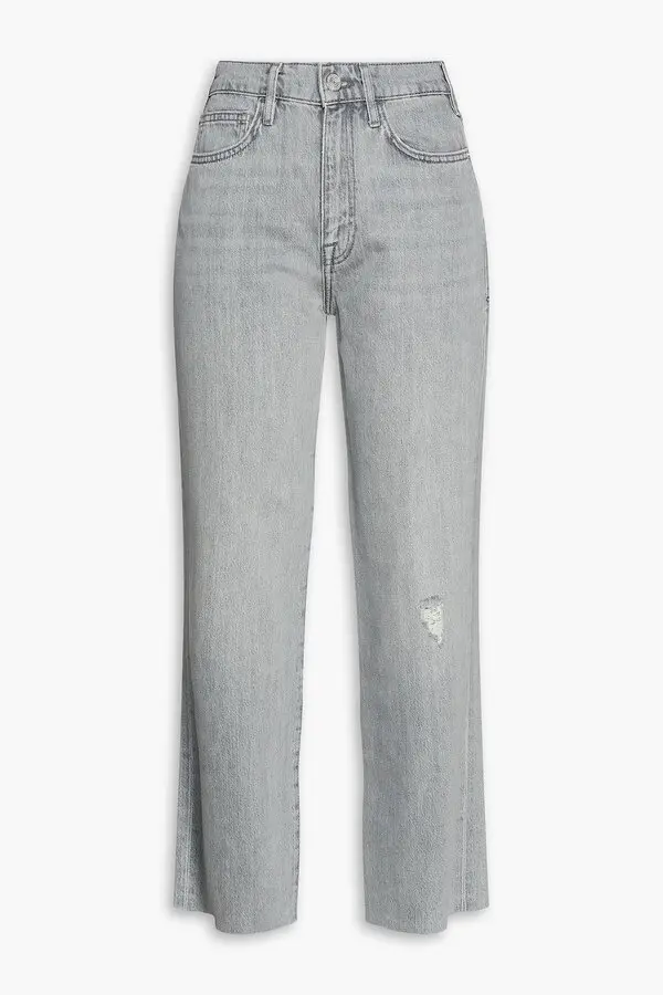 FRAME Le Jane Cropped Straight-leg Jeans