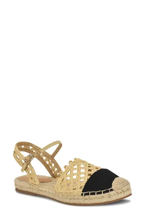 Nine West Darby Espadrille Sandals - Light Natural