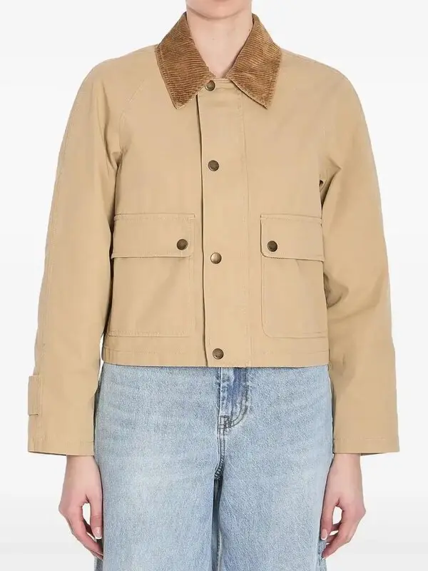 Burberry Cotton Cropped Jacket