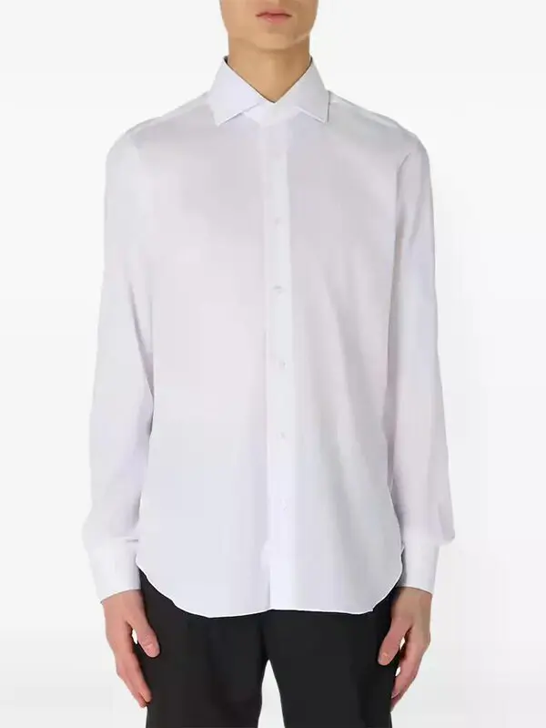 BARBA NAPOLI Cotton Shirt - White