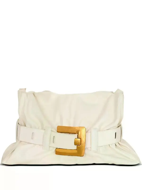 Balmain Anthem Shoulder Bag - Neutrals