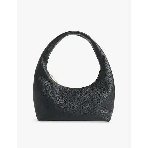 Whistles Ulla Zip Leather Shoulder Bag