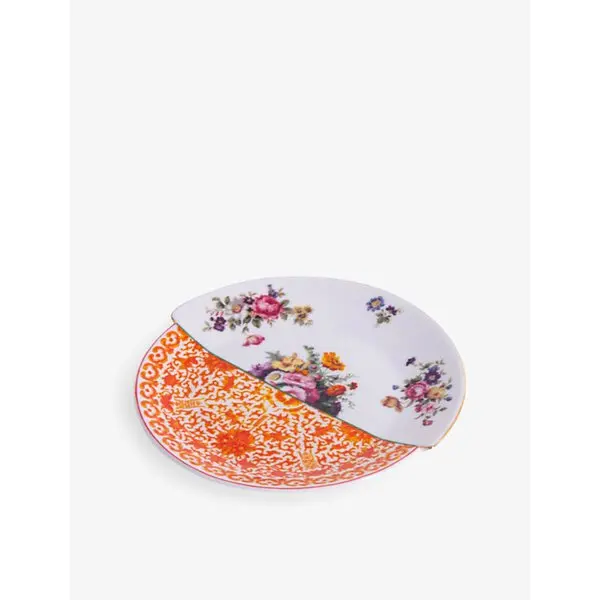 SELETTI Ctrlzak Hybrid Olivia Porcelain Bread Plate 15cm - One-color