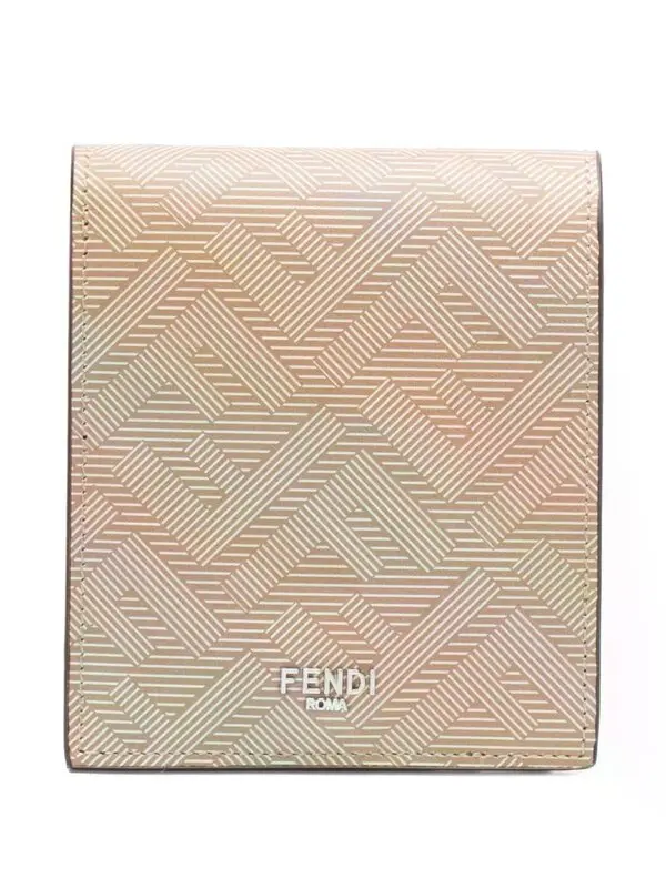 Fendi Ff Leather Wallet