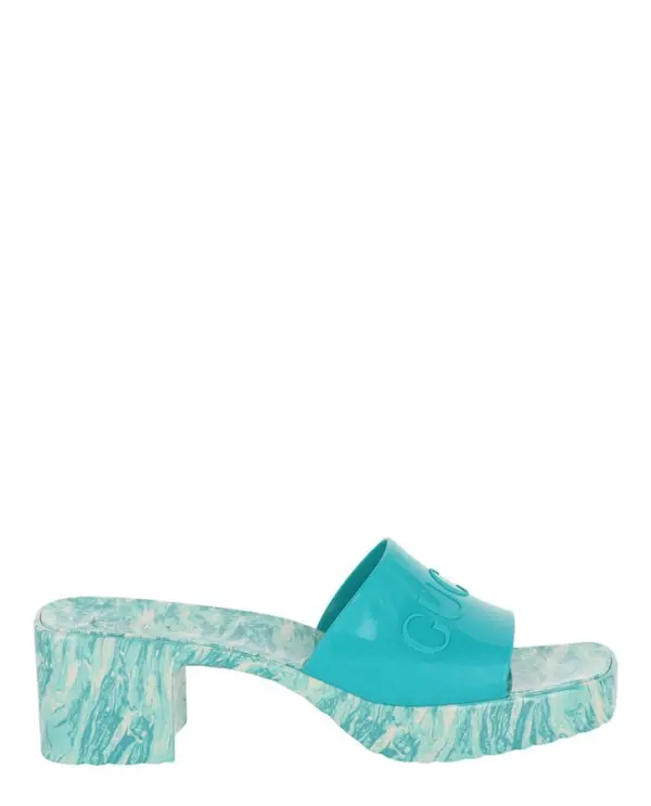Gucci Logo Slide Sandals