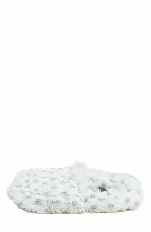 WARMIES Plush Slippers - Snowy Dots