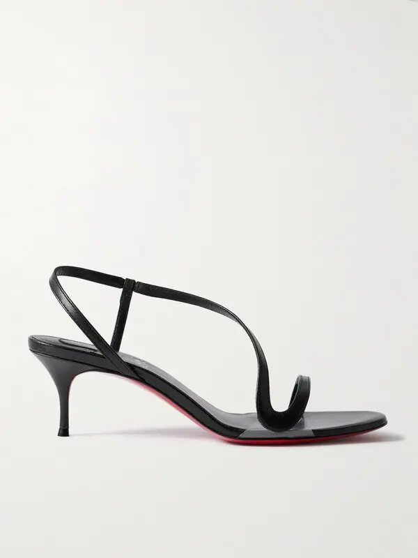 CHRISTIAN LOUBOUTIN Rosalie 55 Slingback Sandals - Black