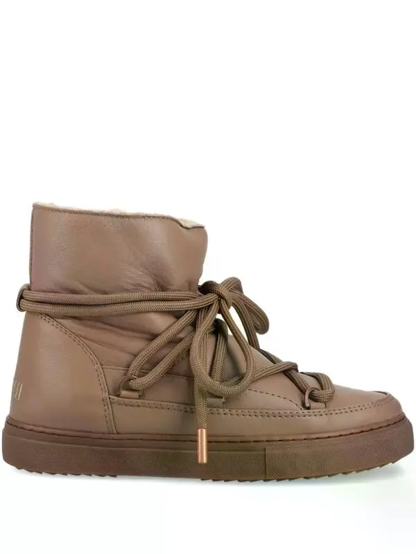 Inuikii Leather Boots - Brown