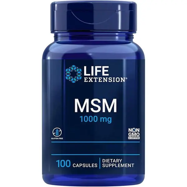 LIFE EXTENSION Msm 1000mg 100 Capsules