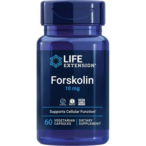 LIFE EXTENSION Forskolin 10mg 60 Capsules