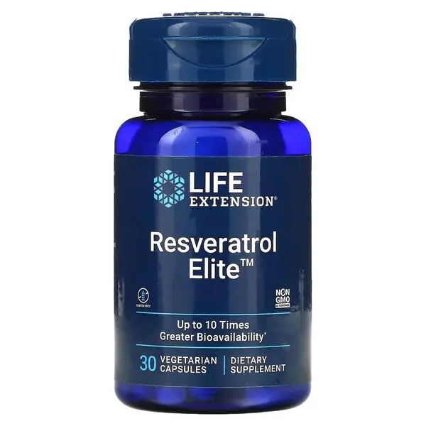 LIFE EXTENSION Resveratrol Elite 30 Capsules